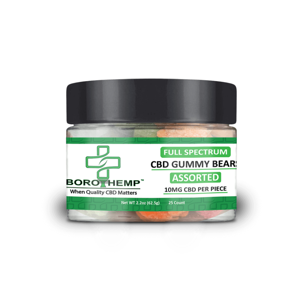 CBD Full Spectrum Gummy Bear 10mg - Boro Hemp Wellness CBD Full Spectrum Gummy Bear 10mg - Boro Hemp Wellness